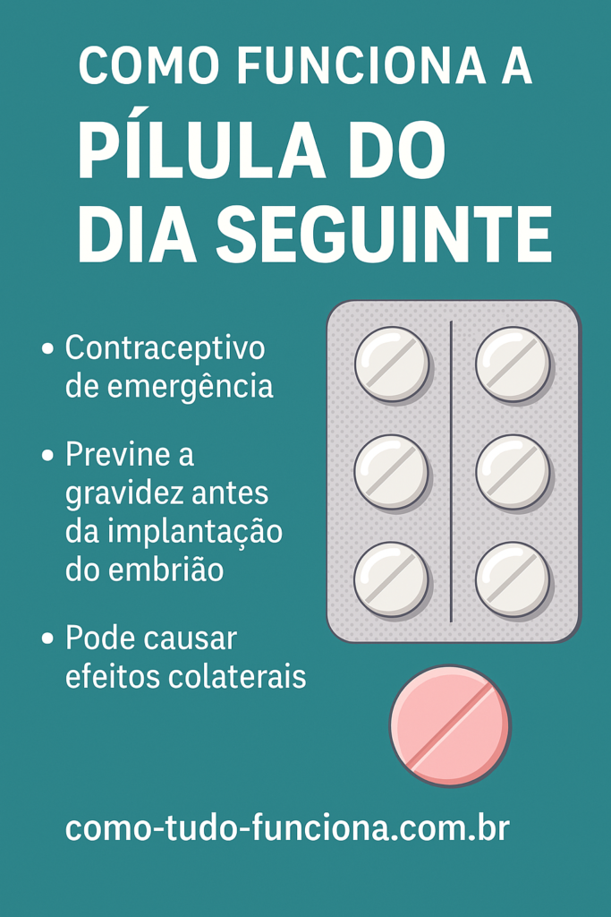 Como Funciona a Pílula do Dia Seguinte e Seus Efeitos