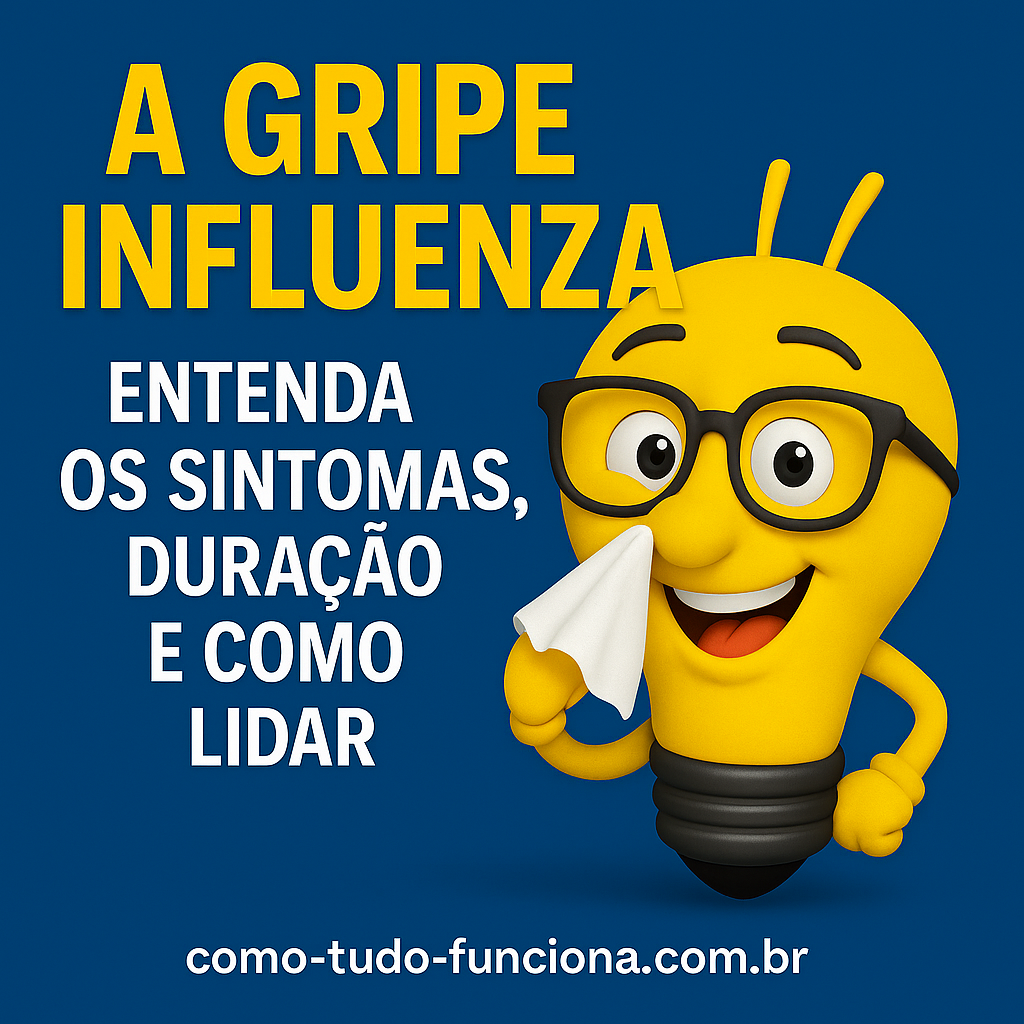 Gripe Influenza: Entenda os Sintomas, Duração e Como Lidar